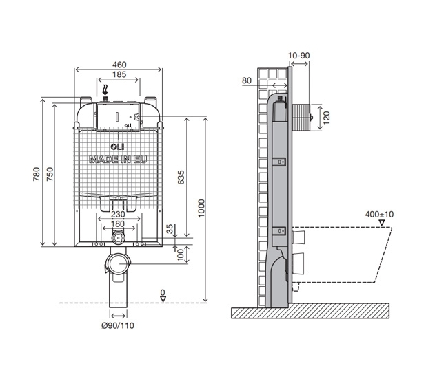 Oli74 Plus Simflex Autoclismos Interiores - Mecânico | Dropdepot