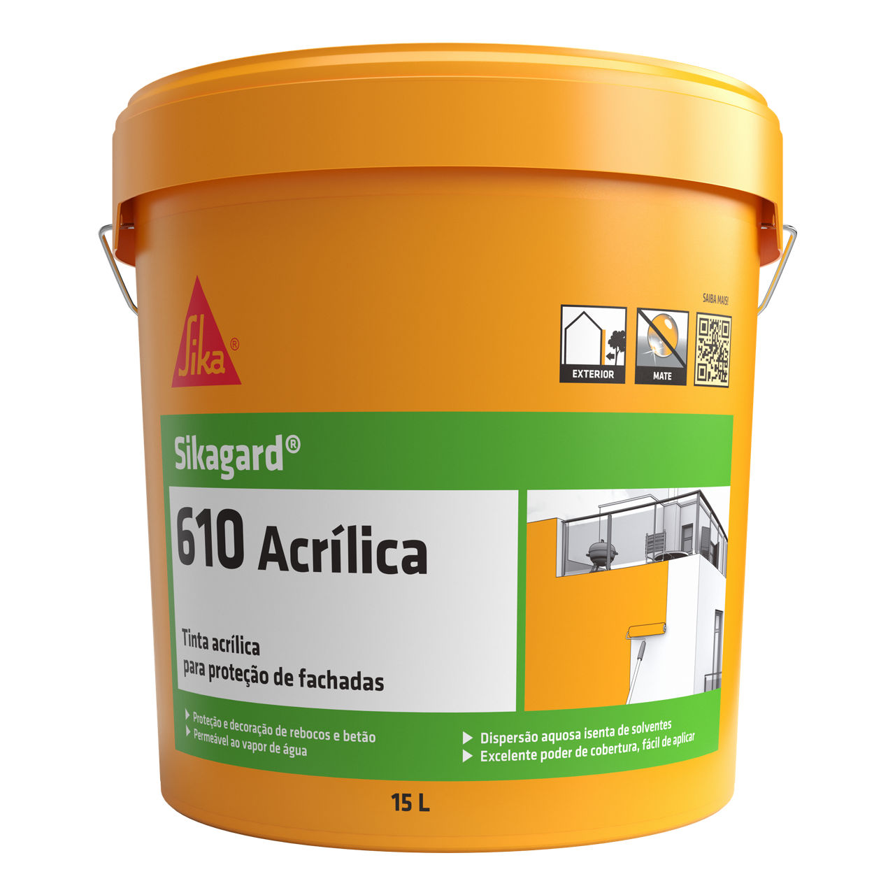 Sikagard-610 Acrilica SIKA - Emb. 4 L | Dropdepot